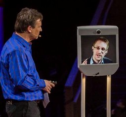 Edward Snowden gives TED Talk on saving the Internet – JONATHAN TURLEY