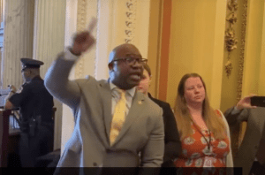 “I Was Screaming Before You Interrupted Me”: Rep. Bowman Raves in ...
